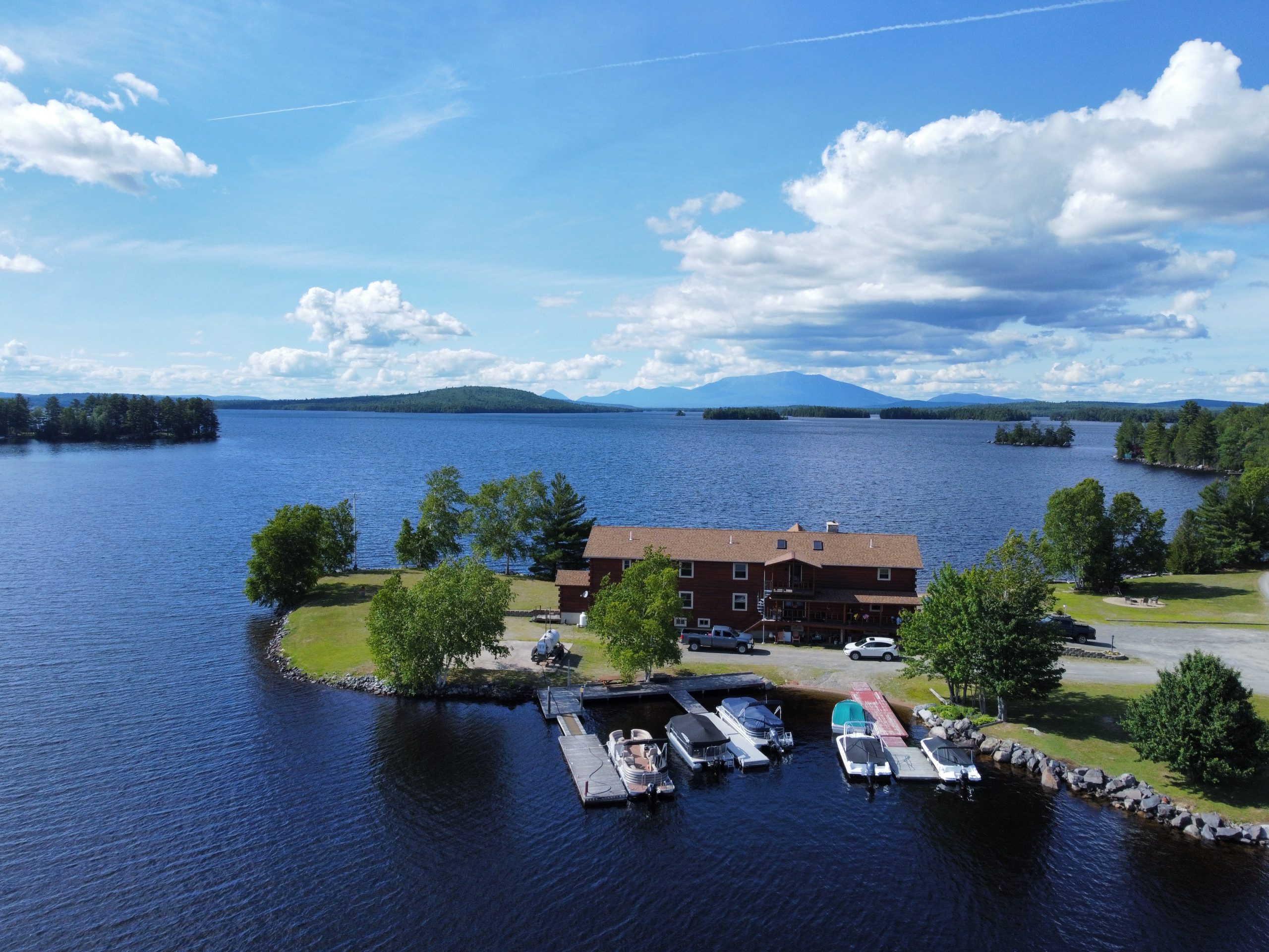 Private Boat Slips – 5 Lakes Lodge Millinocket Maine